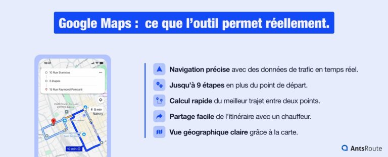 Comment optimiser ses tournées avec Google Maps : le guide 2026