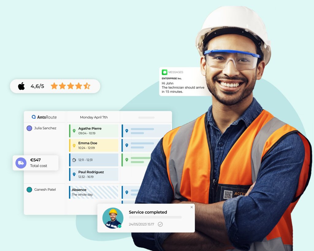 All In One Solution For Efficient Field Service Management Antsroute