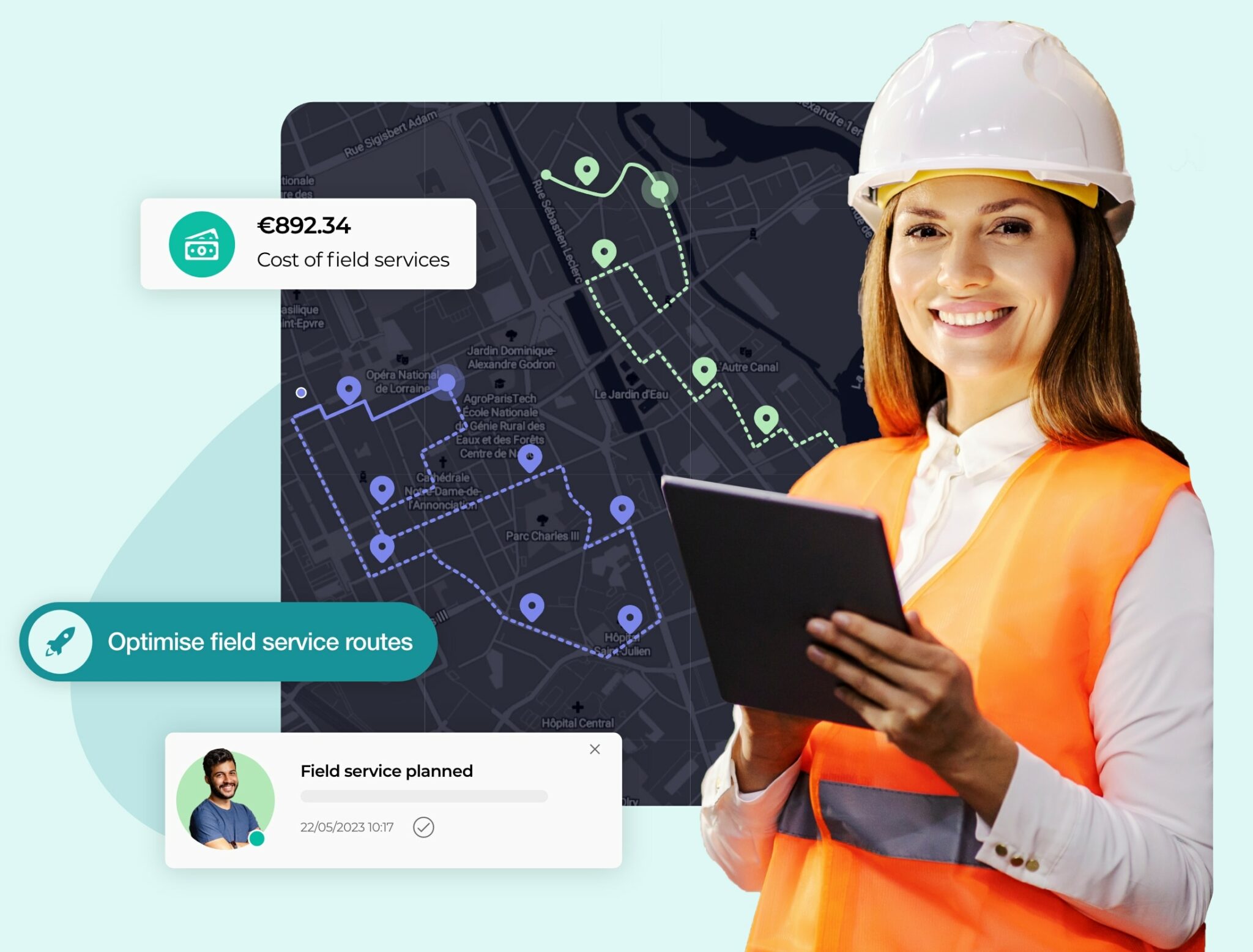 Simplify the management of field service operations | AntsRoute