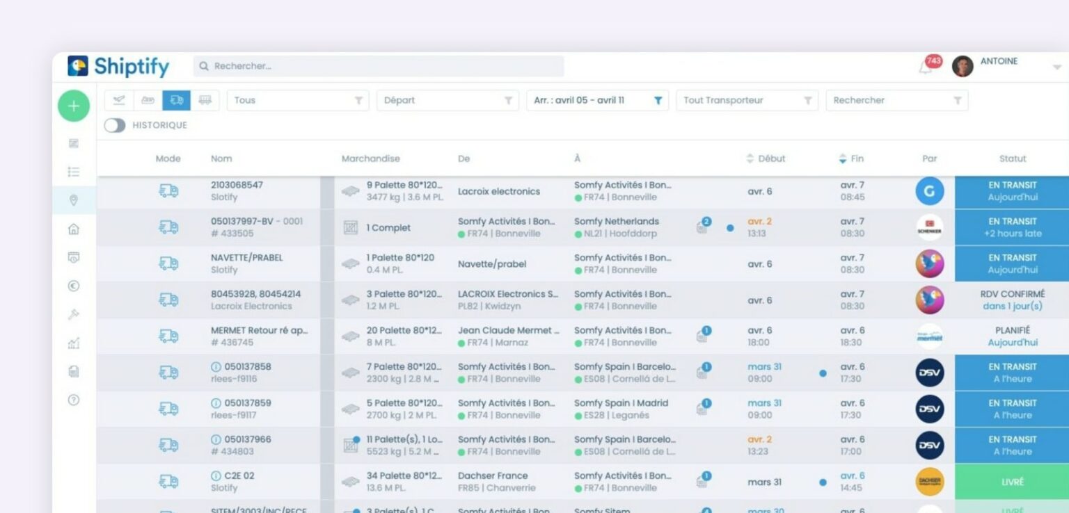 Les meilleures applications de transport de marchandises en 2025