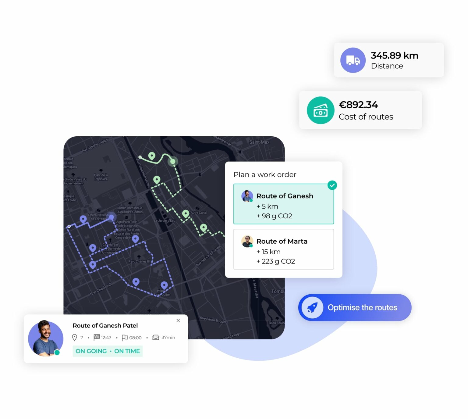 Free yourself from the administrative management of routes | AntsRoute