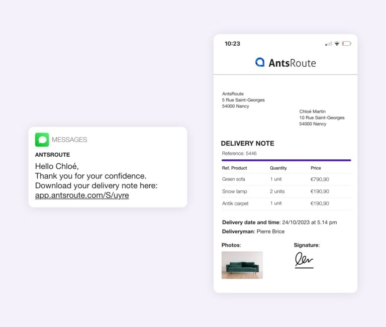 Delivery note: definition and instructions | AntsRoute