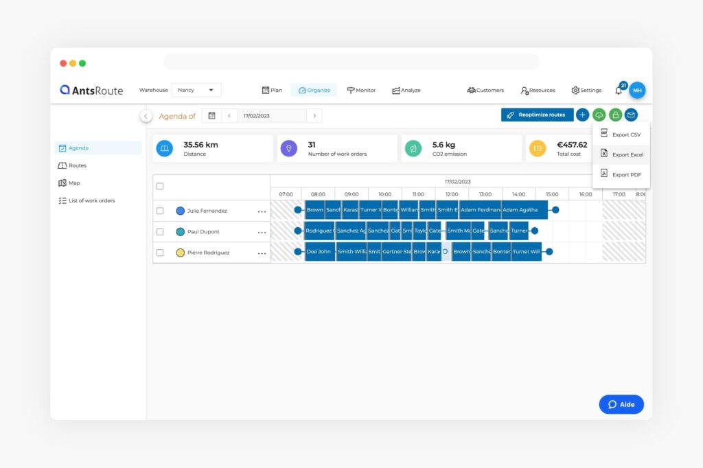How to create an effective work order schedule? | AntsRoute