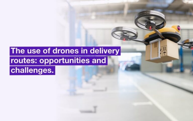 Drones and delivery routes: a future of innovation and challenges