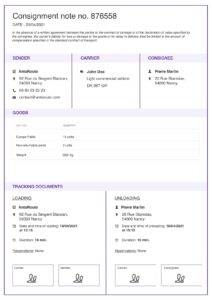 The consignment note, an essential document | AntsRoute