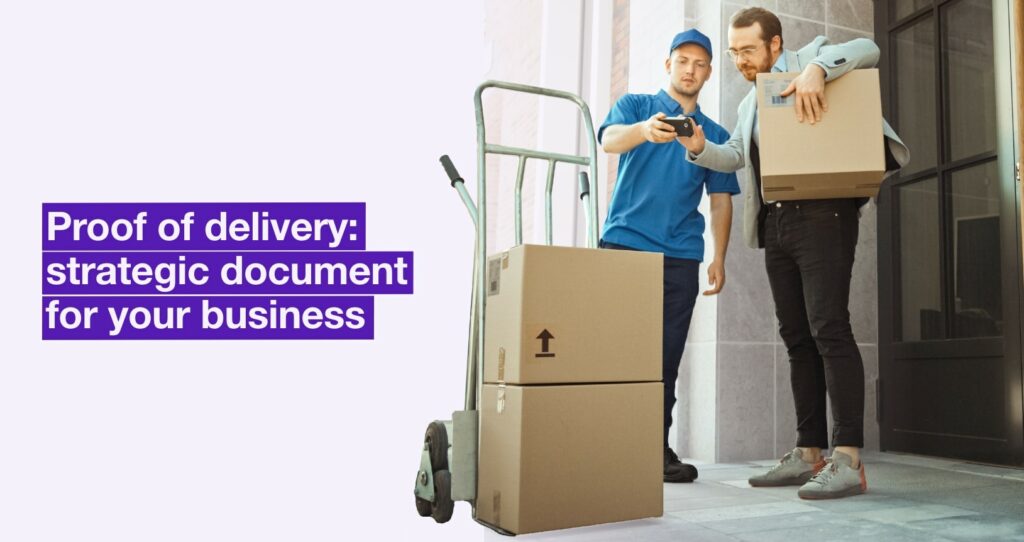 Proof of delivery: strategic document