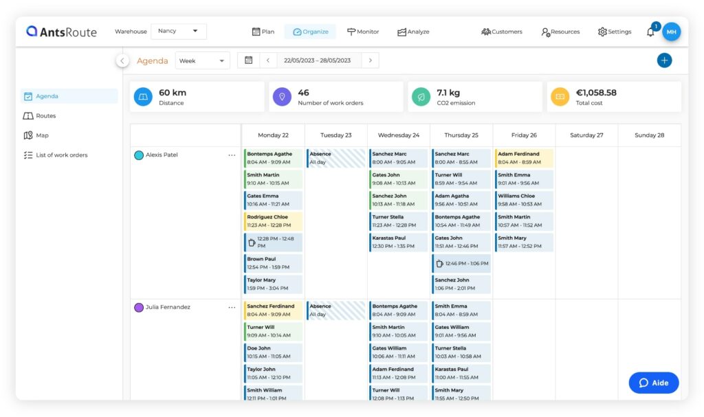 What is the best schedule for your mobile workers?