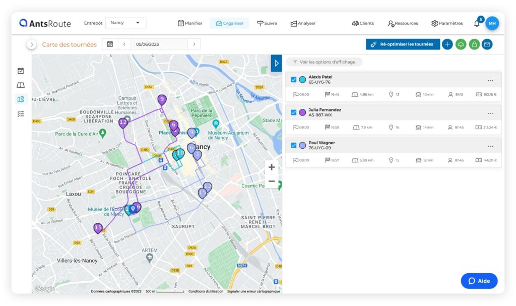 Un plan de tournées réussi en 4 étapes, c’est possible