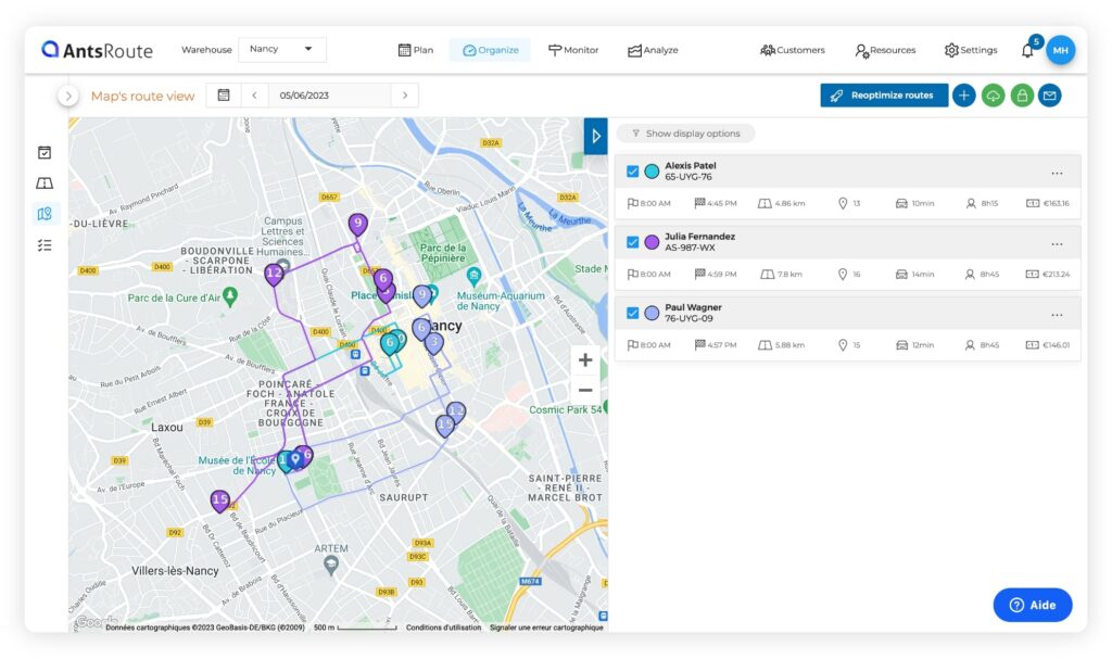 An efficient route plan in 4 steps - it's possible!