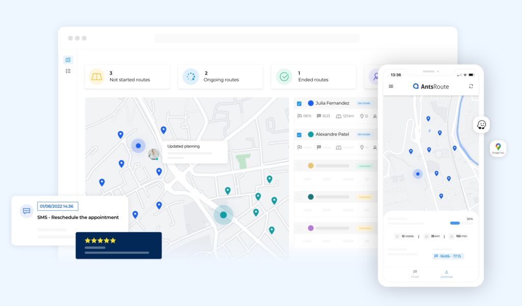 Make it easy to manage your home care routes - AntsRoute