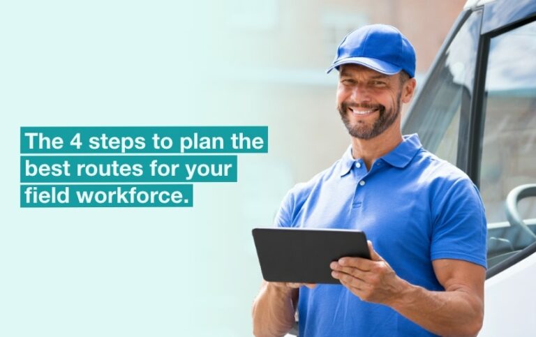 An efficient route plan in 4 steps - it's possible!
