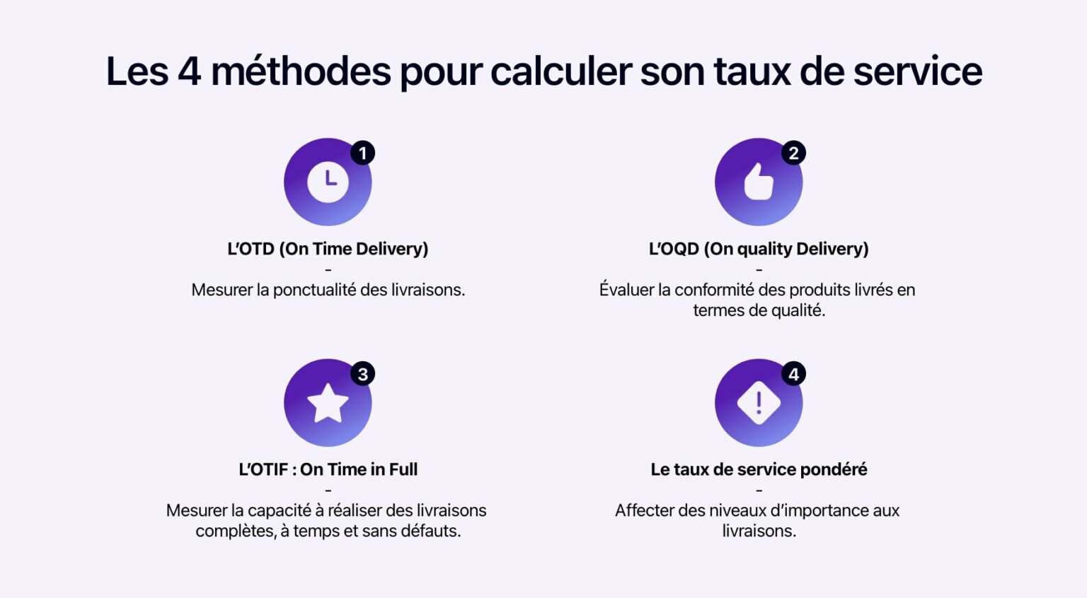 3 astuces pour optimiser votre taux de service logistique