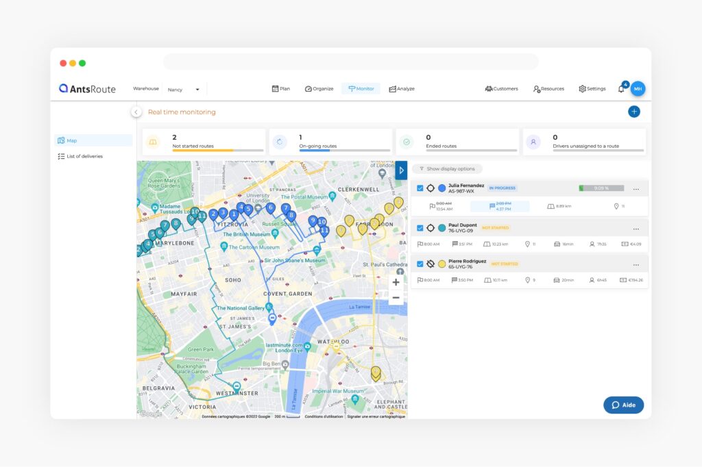 Delivery Route Planning Software Top 6 Features