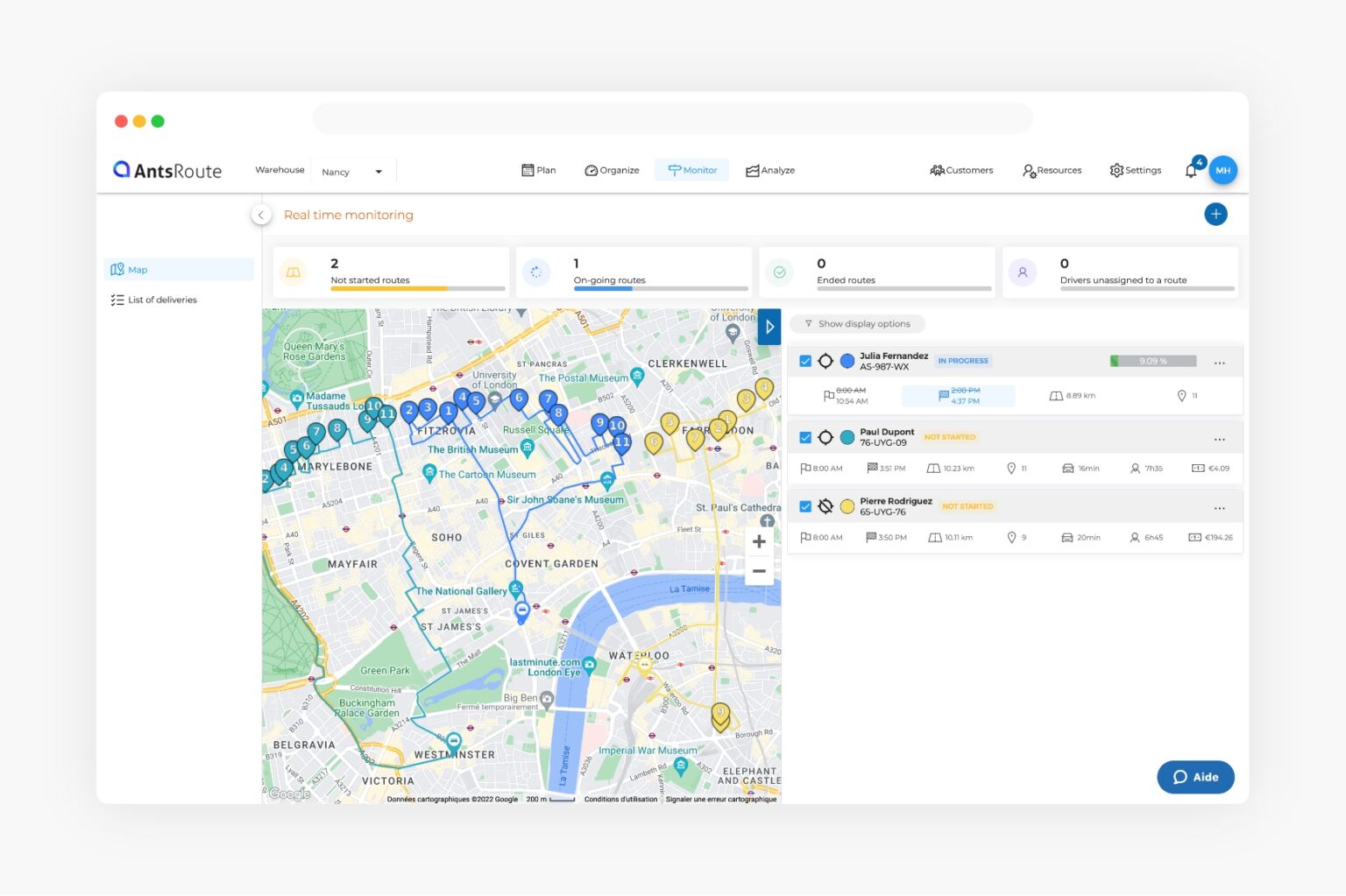 Delivery Route Planning Software Top 6 Features