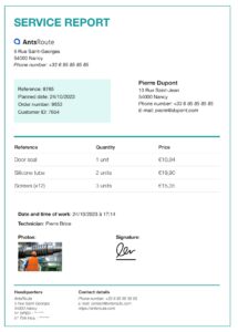 How to write an effective service report? | AntsRoute